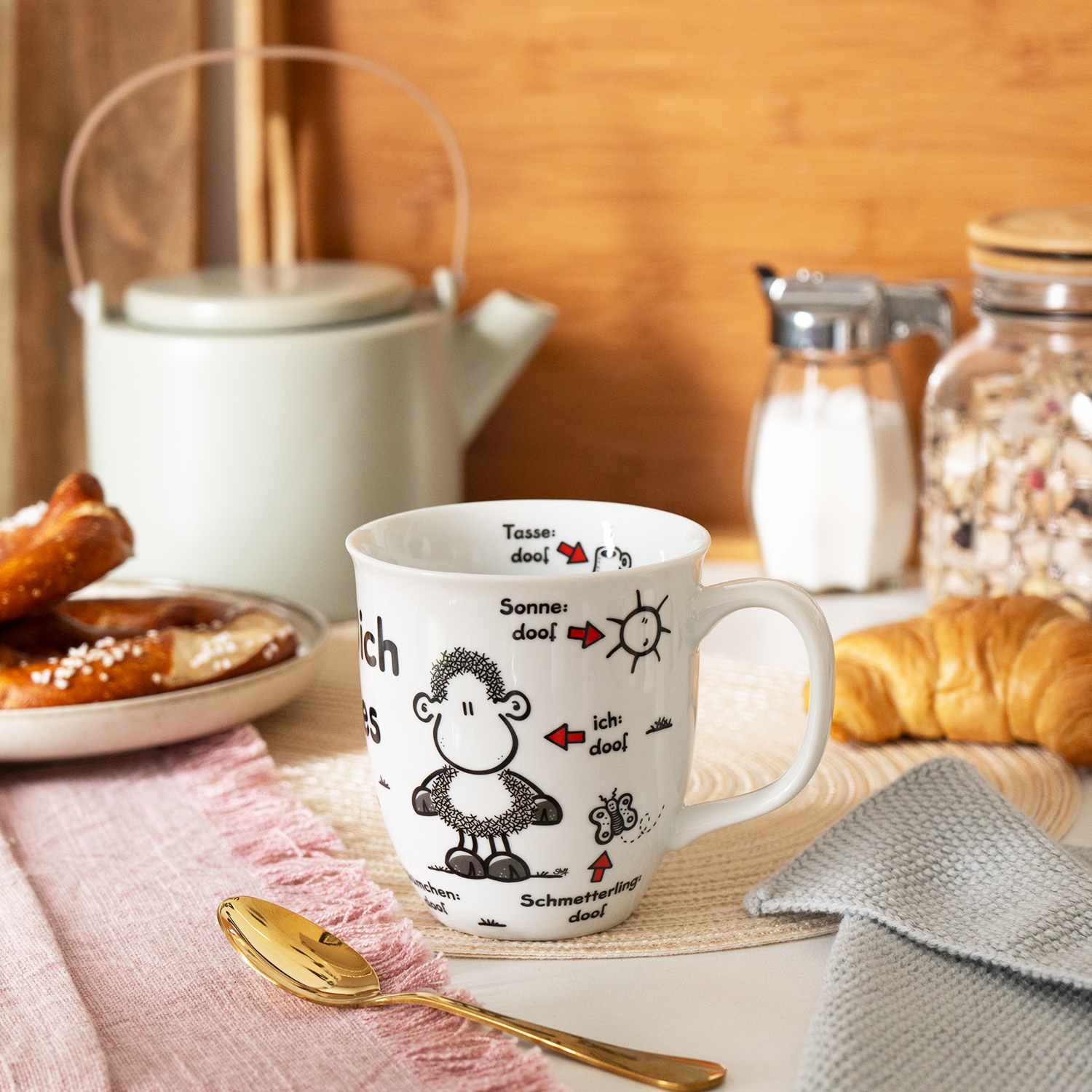 Tasse »Ohne Dich ist alles doof.« | sheepworld